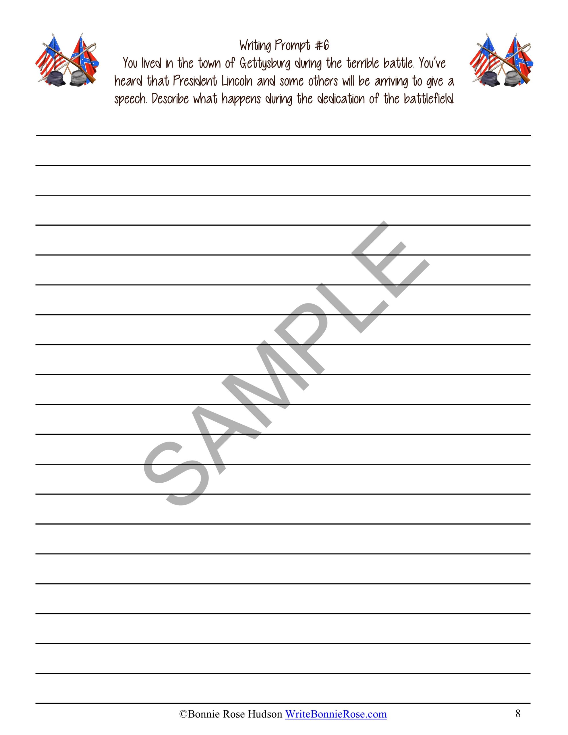 Writing Prompts From History: Abraham Lincoln (Ages 10-14) | Made By ...