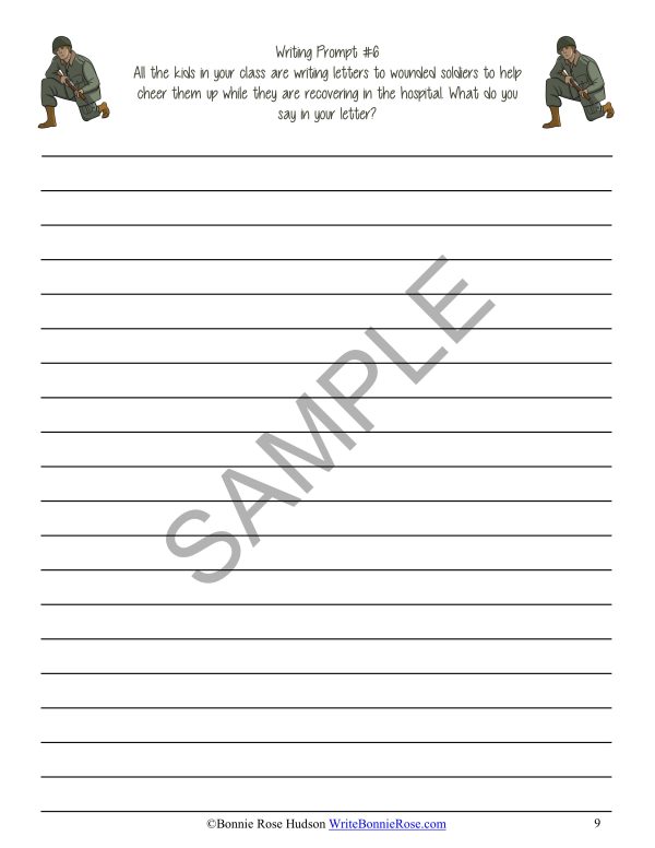 Writing Prompts From History: World War II-American Home Front (Ages 6 ...
