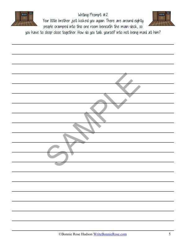 Writing Prompts From History: Aboard the Mayflower & At Home In ...