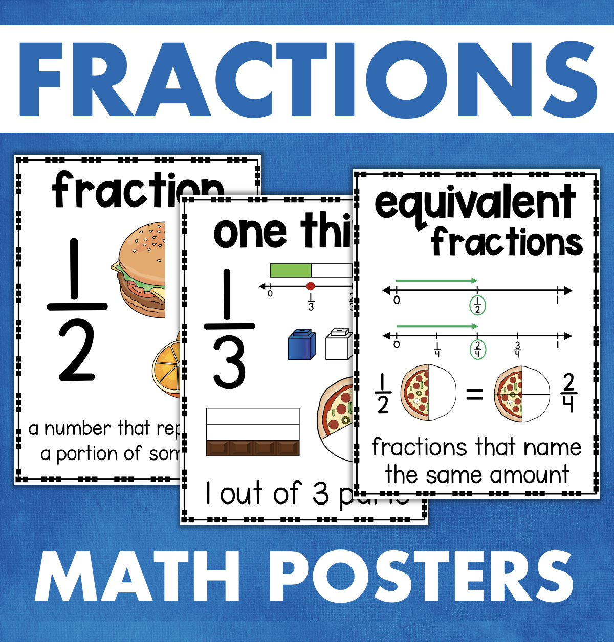 Halves And Quarters Poster