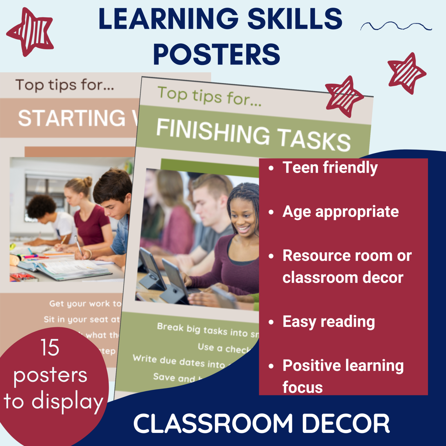 Special Education Learning Skills Posters - Made By Teachers