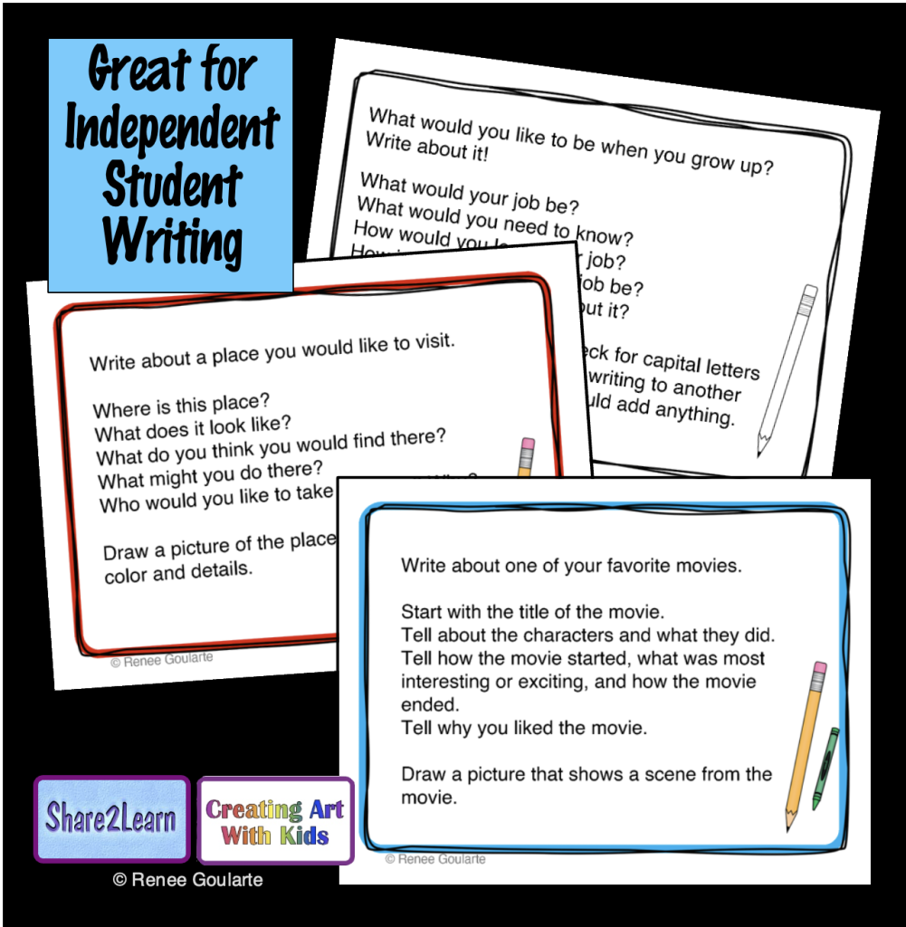 Writing Response Task Cards | Made By Teachers