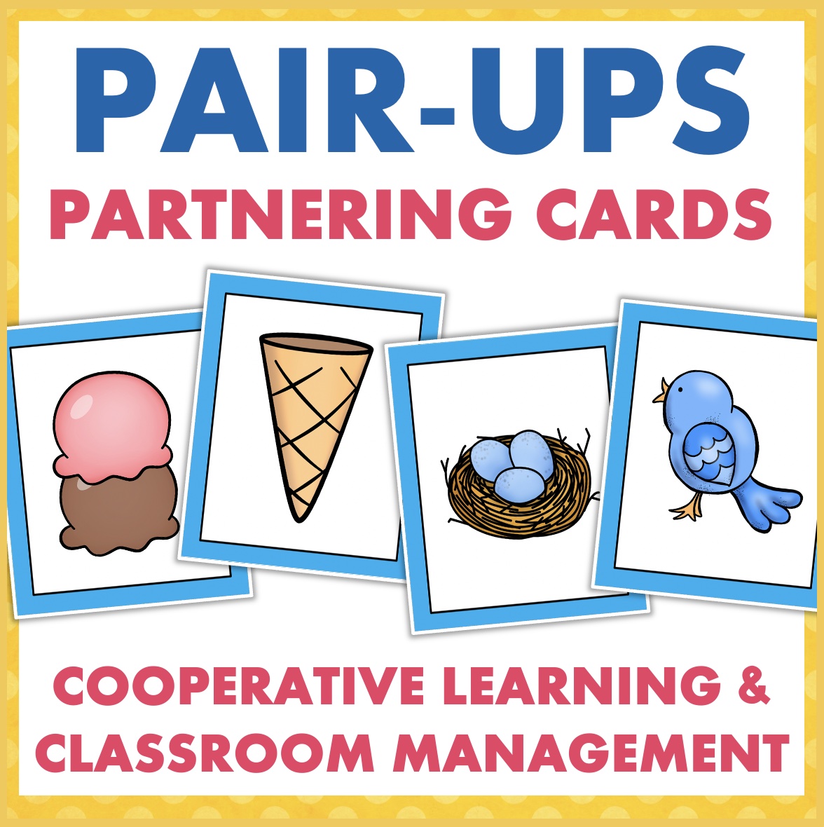 Partner Pairing Cards Things That Go Together | Made By Teachers