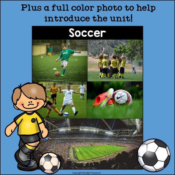 Soccer Mini Book for Early Readers: Sports - Made By Teachers
