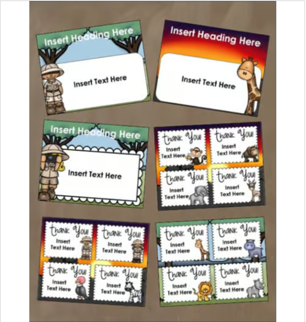 Back to School Open House Meet the Teacher Jungle Safari PowerPoint ...