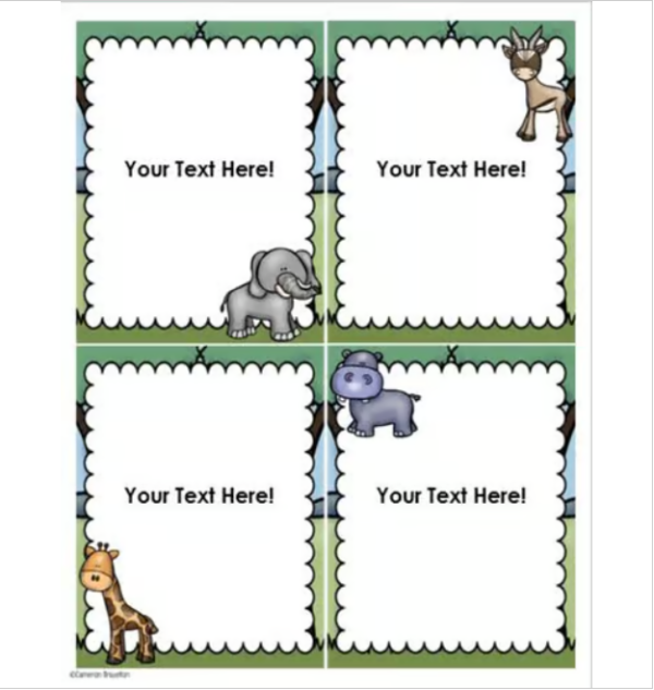 Jungle Safari Theme Classroom Labels Decorations Editable - Made By ...