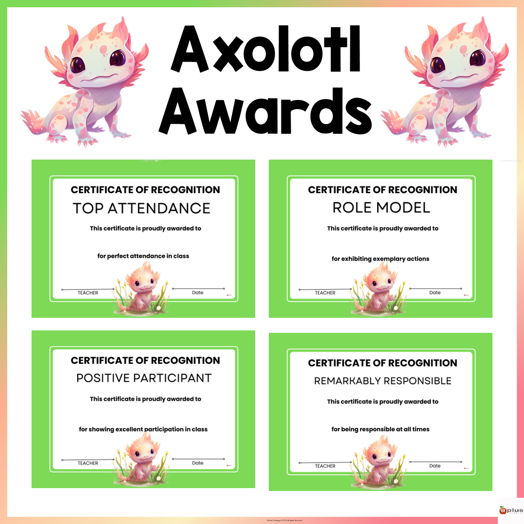 Editable Certificate of Completion Red Panda Theme | Made By Teachers