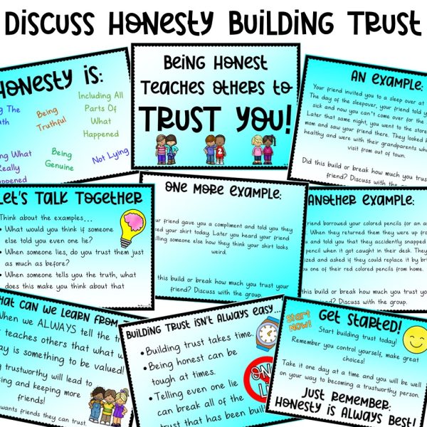 Honesty Character Education Social Emotional Learning / Honesty Builds ...