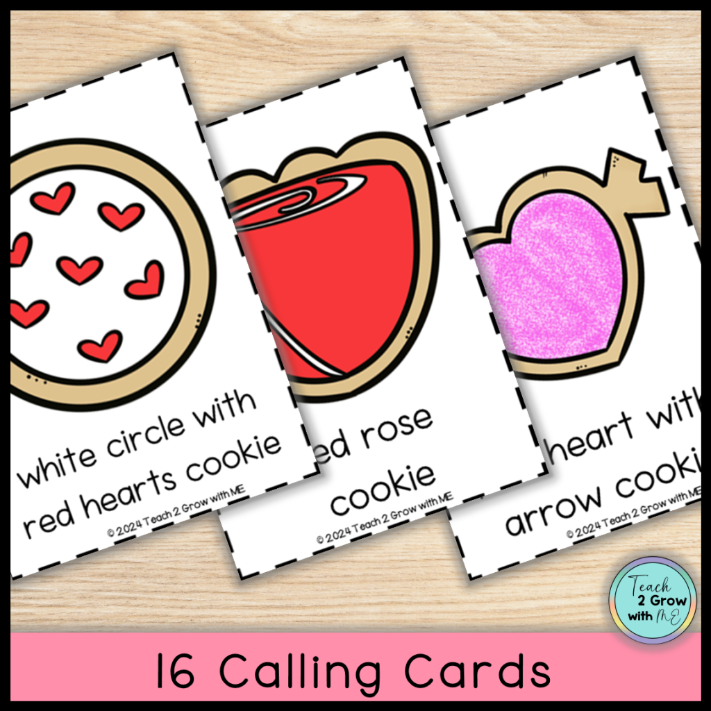 Valentine's Day Bingo for Preschool, Pre-K, and Kindergarten - Made By ...