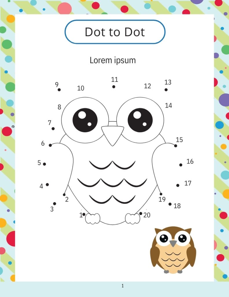 Connect the Dots Delight: A Fun PDF Activity Book | Made By Teachers