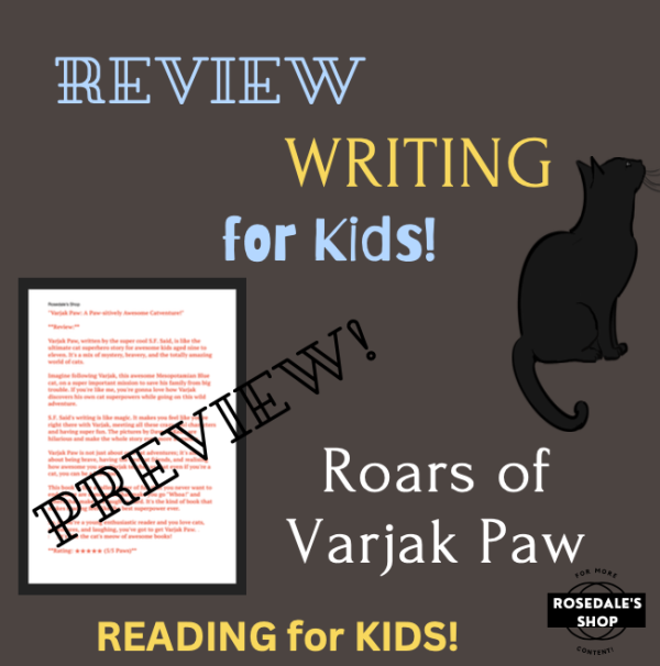 Review Writing Sample Answer: “Unleashing the Roars of Varjak Paw ...