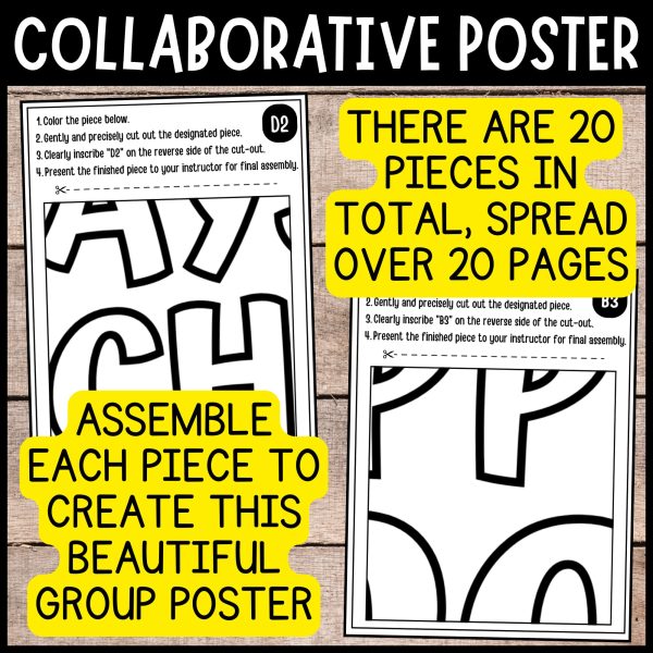 Happy 100 Days of School Collaborative Poster • 100th Day of School ...