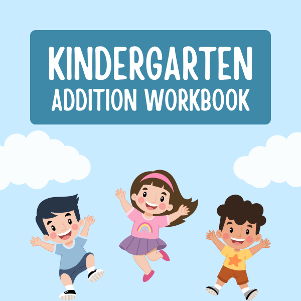 Fun and Colorful Kindergarten Addition Math Worksheet | Made By Teachers
