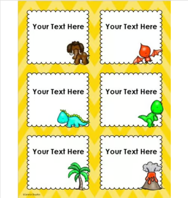 Dinosaur Theme Classroom Labels Decorations Editable | Made By Teachers