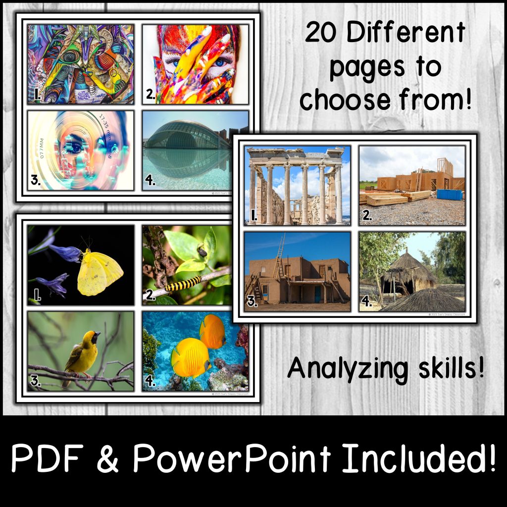 Which One Doesn't Belong | Critical Thinking Skills Activity Cards Set ...