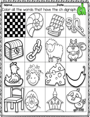 Ch and Sh Digraph Word Work! - Made By Teachers