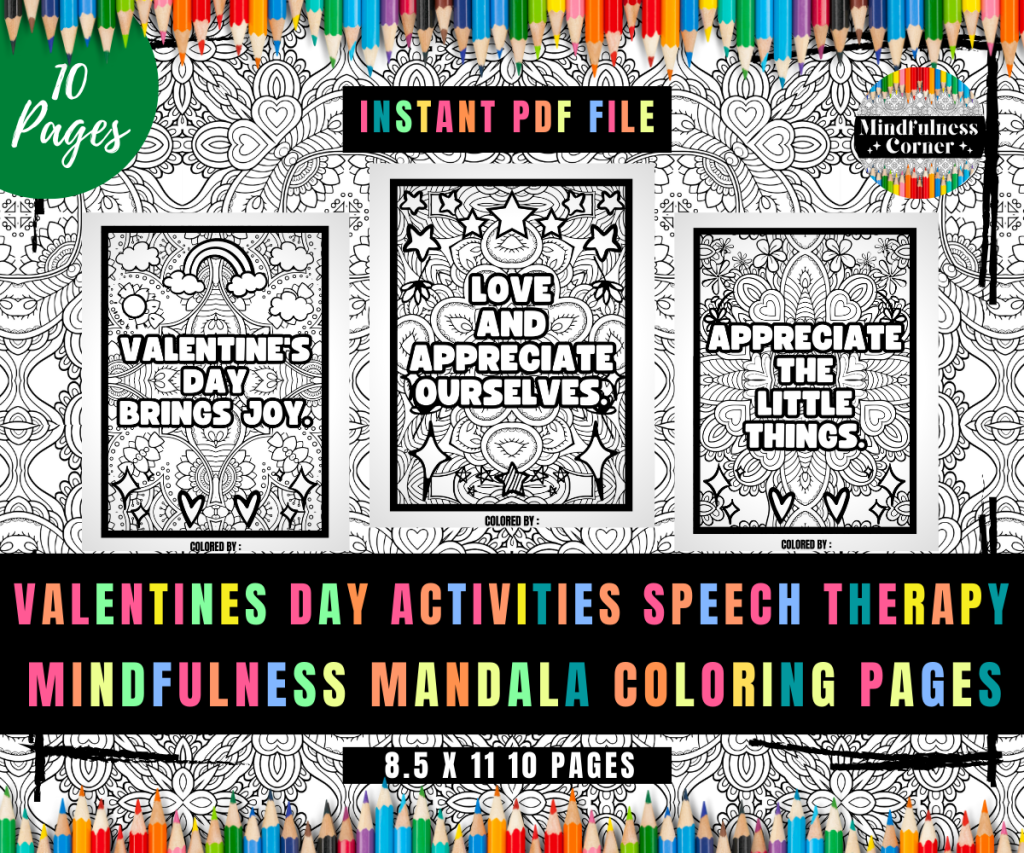 Speech Therapy Valentines Day Activities, Appreciation Bulletin Board ...