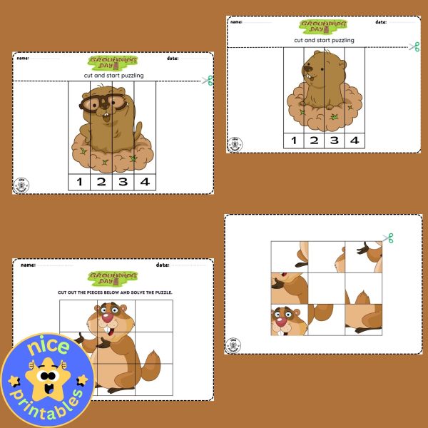Groundhog Day Activities | coloring pages | tracing letters | mazes ...