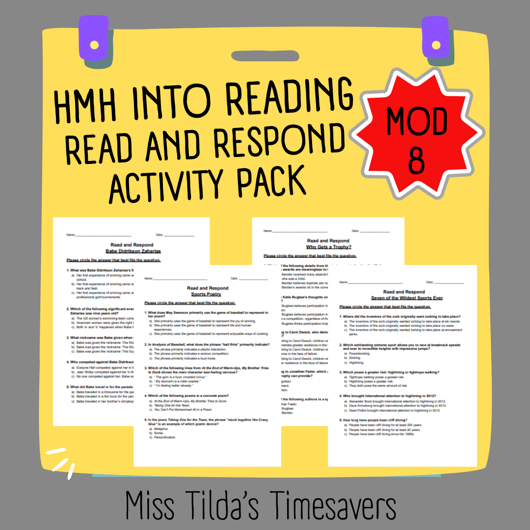 Welcome Back, Wolves! - Grade 3 myView Literacy - Made By Teachers