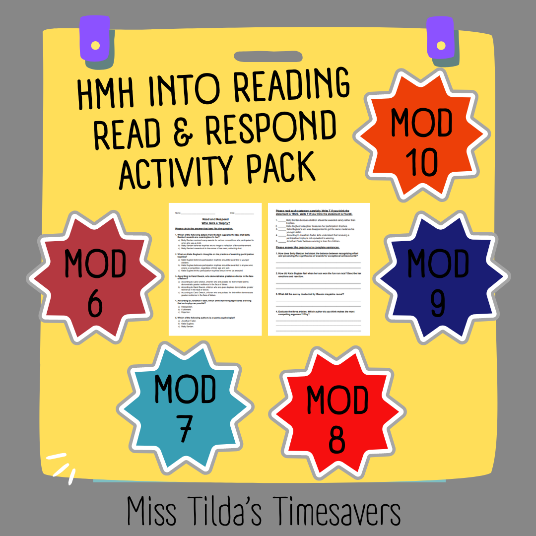 Thunder Rose Quiz - Grade 5 Reading Street - Made By Teachers