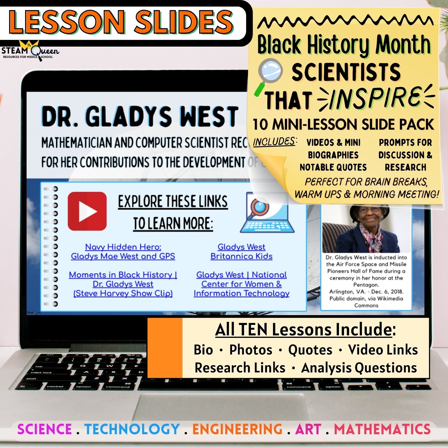 Black History Month Science Ultimate Bundle! Inspiring Scientists ...