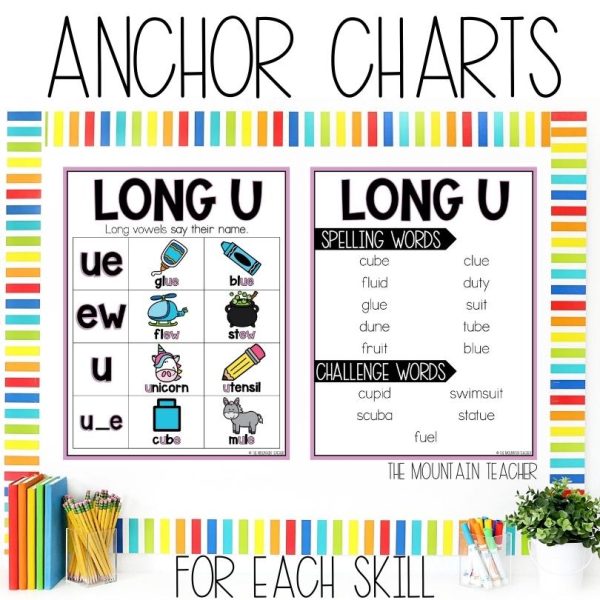 Long U Vowel Teams Worksheets, Activities & Games 1st Grade Phonics or ...