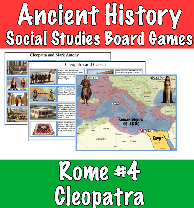 Ancient Rome Board Games #3 - Rome: Caesar's Civil War (social studies ...