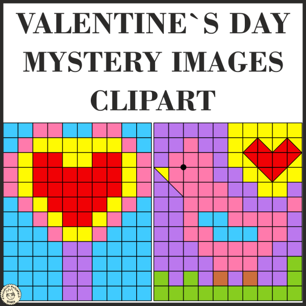 Valentines Day Mystery Images Clipart | Made By Teachers