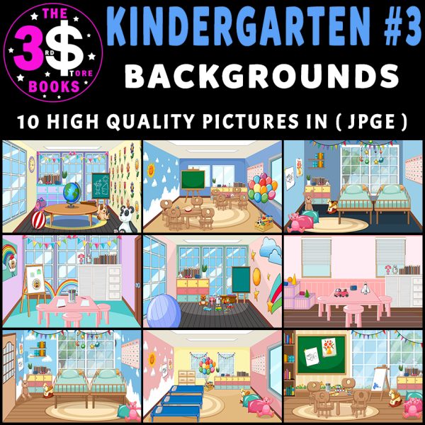 Kindergarten #3 Backgrounds - 1O Pictures | Made By Teachers
