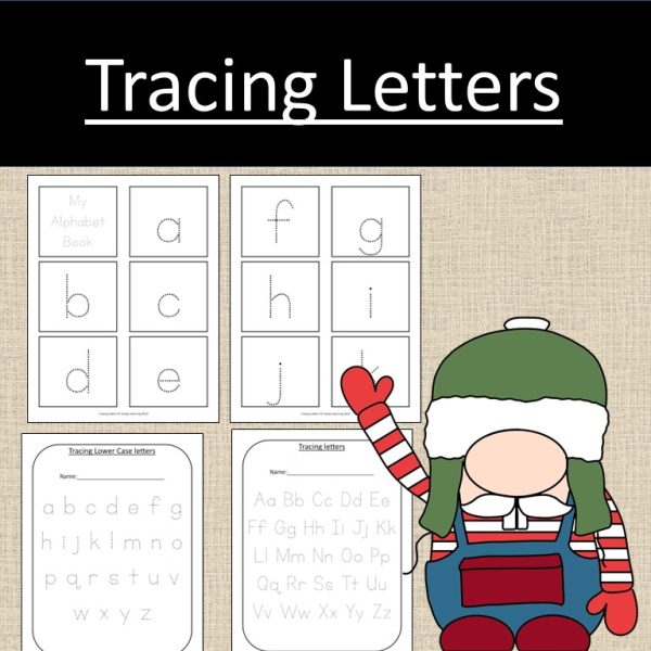 Tracing Letters Alphabet Worksheets Booklets Preschool | Made By Teachers