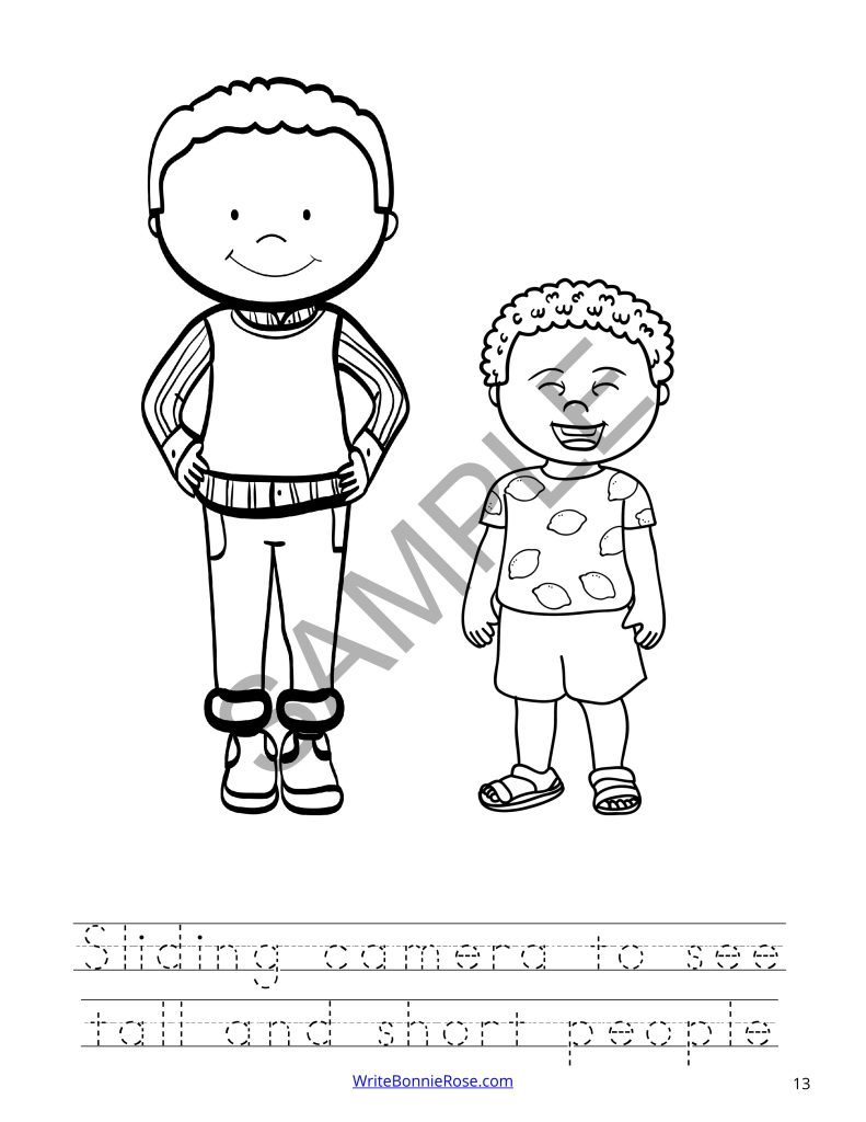 Marie Van Brittan Brown Coloring Book-Level A | Made By Teachers