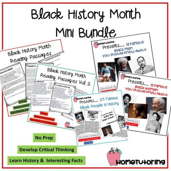 Black History Month Mini Bundle | Made By Teachers