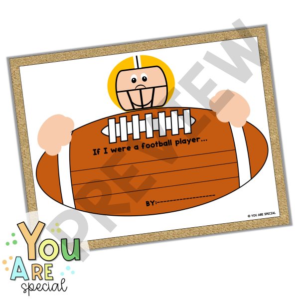 Super Bowl 2024 Football Craft Writing Activities February Bulletin ...
