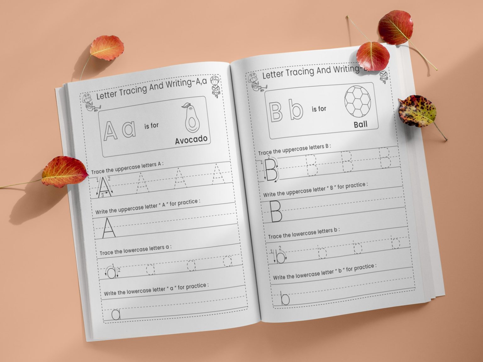 Alphabet Letter and Number Tracing Workbook For Kids | Made By Teachers