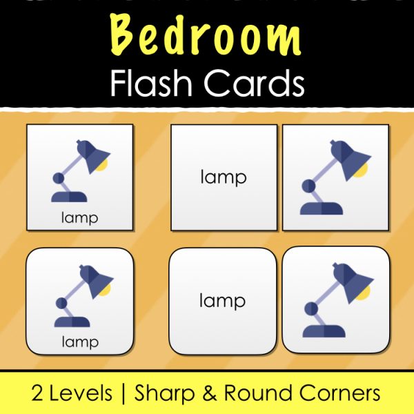 Bedroom Vocabulary - Digital Activities, Word List & Quiz + 4 Flashcard ...
