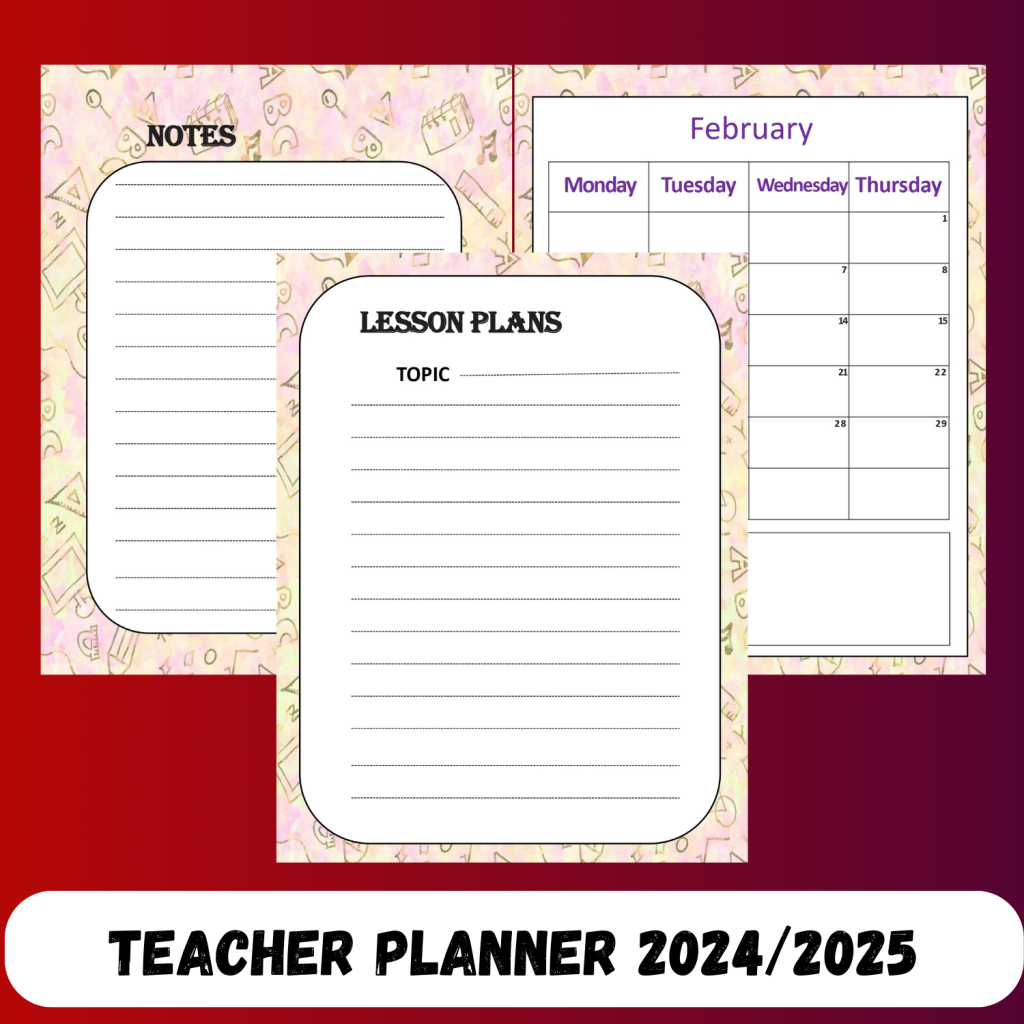 2024-25 Teacher Planner - Made By Teachers