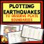 Earthquake Plotting Activity with Plate Tectonic Boundaries | Made By ...