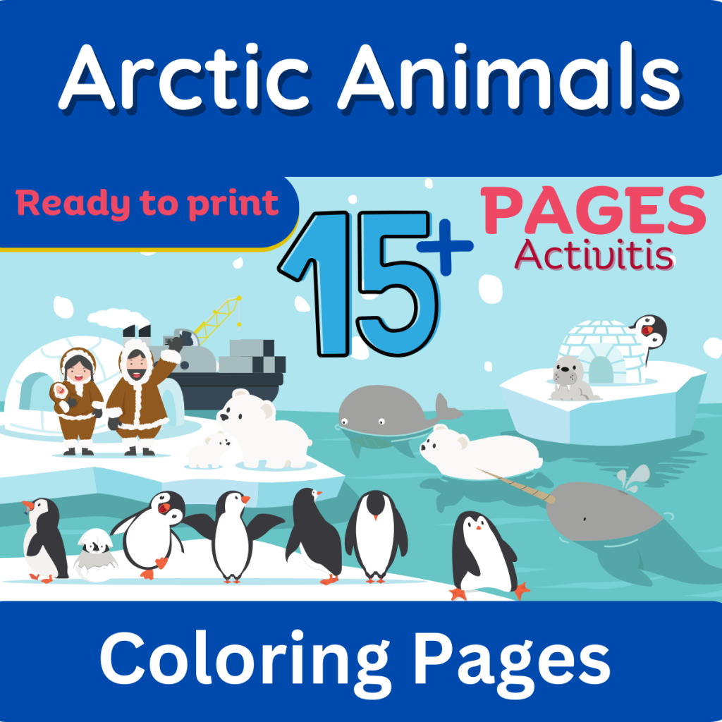 Arctic Animals Coloring Pages | Made By Teachers