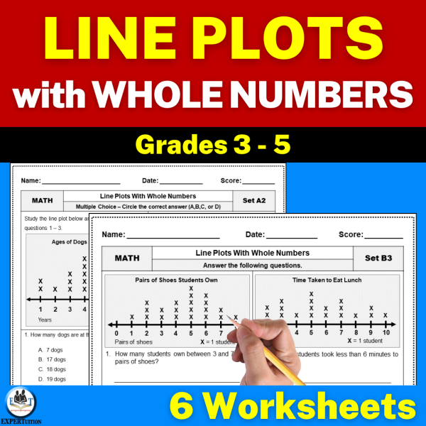 Measurement & Data Worksheets & Task Cards - Conversions/Word Problems ...