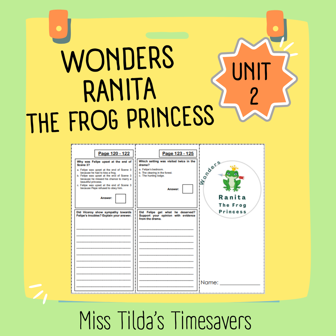 Grade 4 Wonders Unit 1 Review Assessments Bundle | Made By Teachers