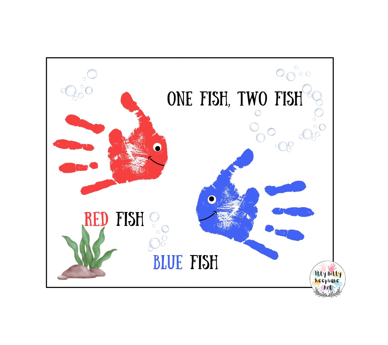 Read Across America Handprint Art Craft Printable Template / Dr. Seuss ...