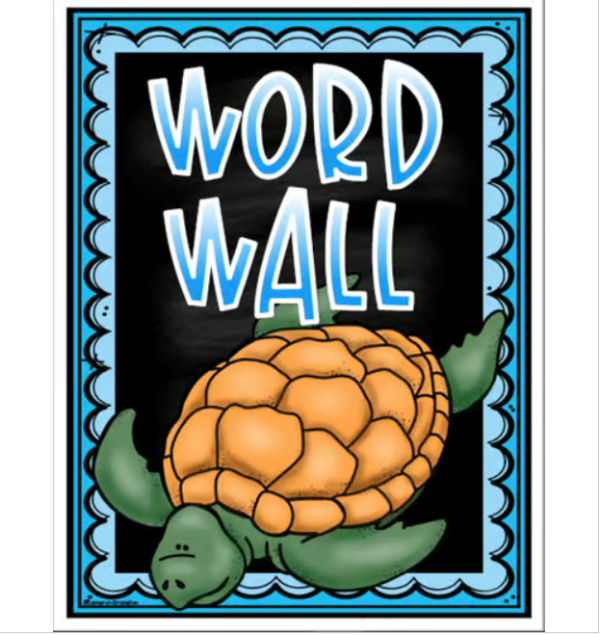 Word Wall Headers Alphabet Banner Posters Signs Ocean Under the Sea ...
