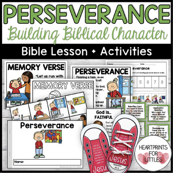 Perseverance Bible Lesson and Activities, Building Biblical Character ...