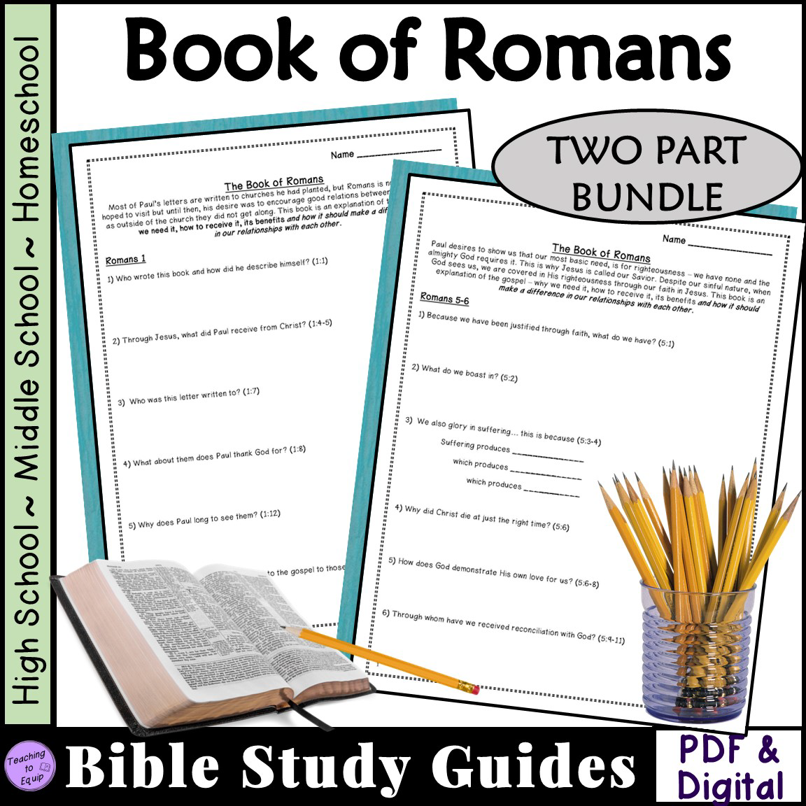 Overview of 2 Thessalonians Bible Book Summary Activity | Made By Teachers