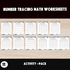 Number Tracing Math Activity Worksheets | Made By Teachers