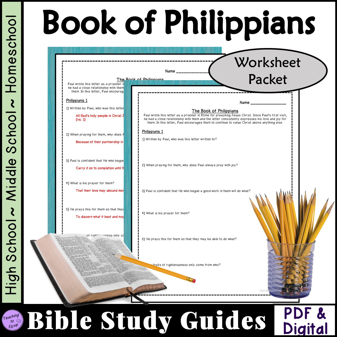 Bible Book of Psalm Summary Overview activity | Made By Teachers