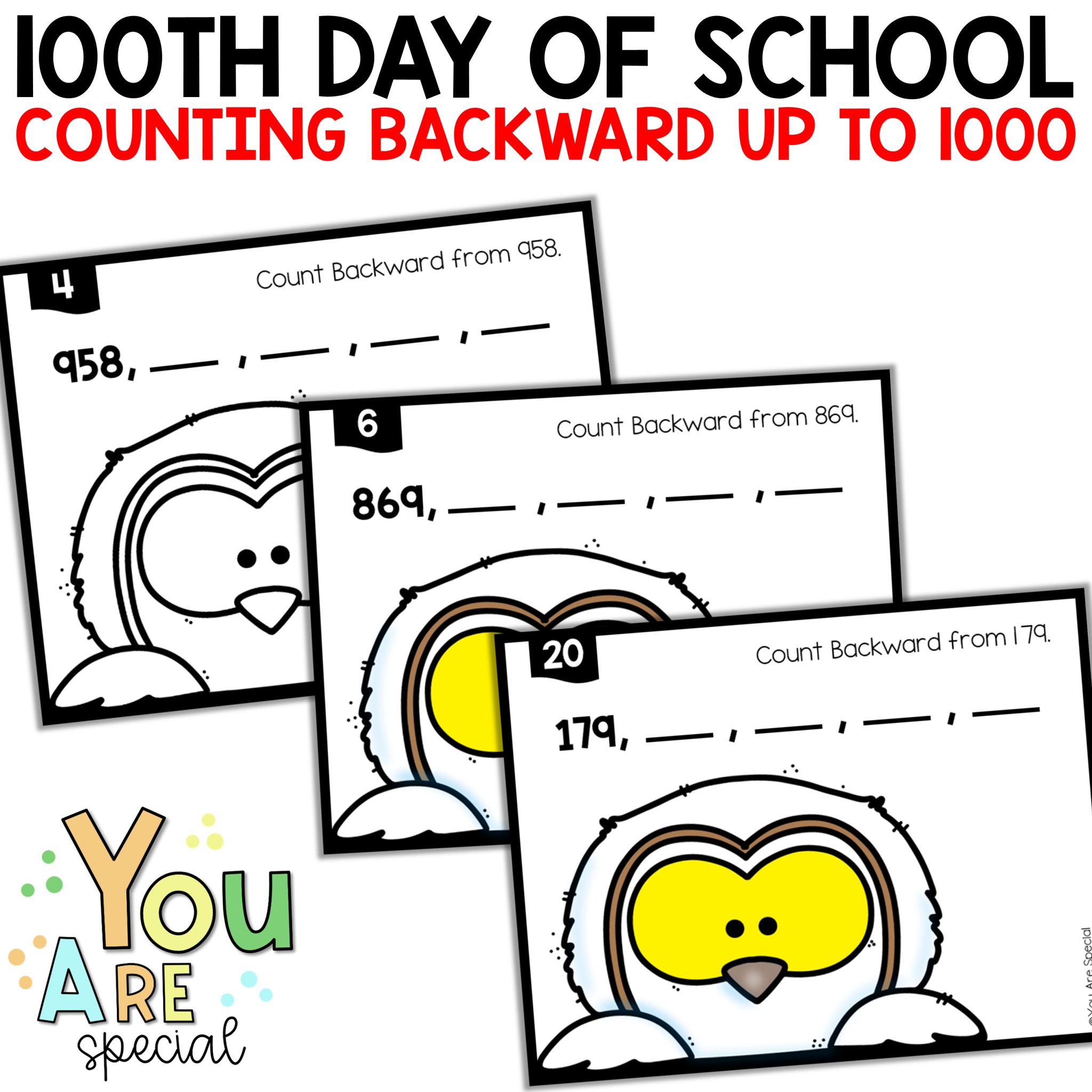 Counting Backward Math Activities | Made By Teachers