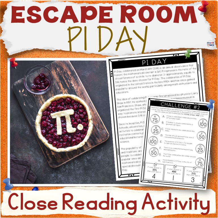 Kwanzaa Escape Room Close Reading Passage Winter Holiday Activity ...