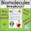 Biomolecule Review Breakout Escape Room | Made By Teachers