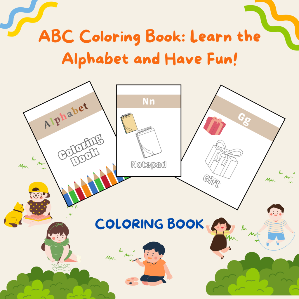 ABC Coloring Book: Learn the Alphabet and Have Fun! | Made By Teachers